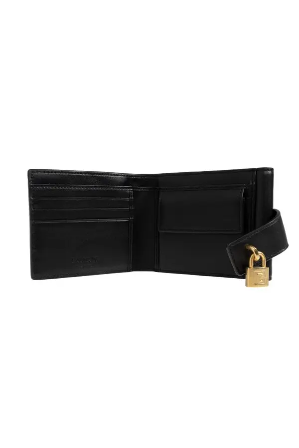 Balmain Padlock Embellished Wallet