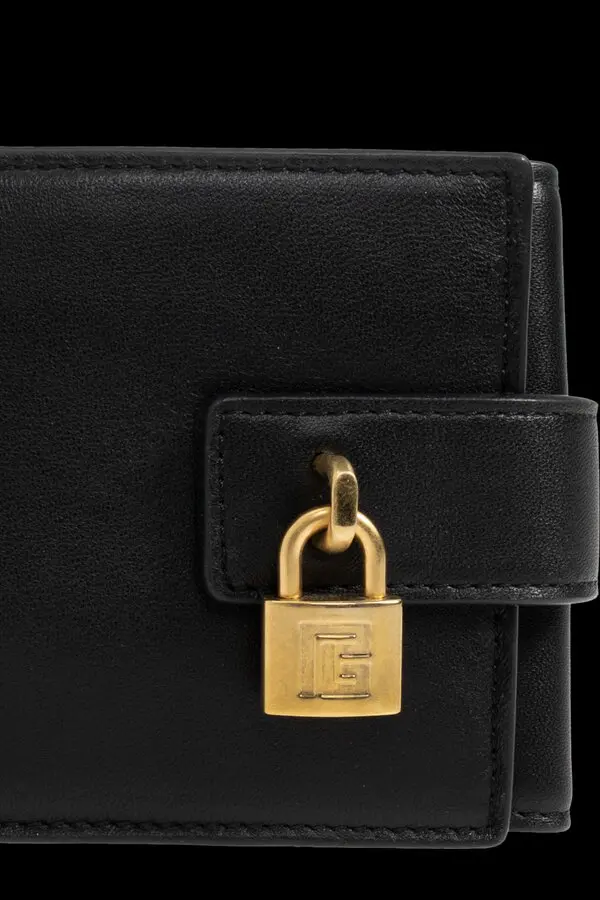 Balmain Padlock Embellished Wallet
