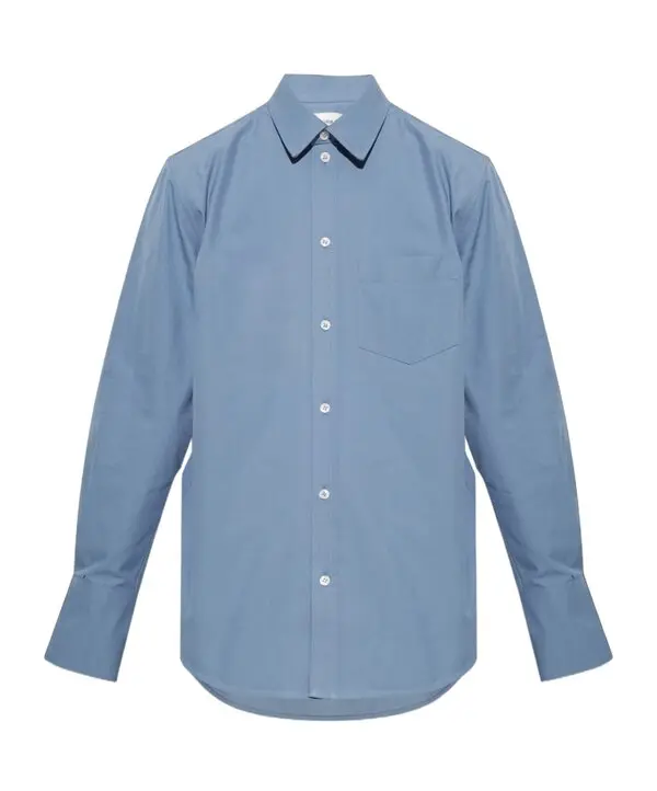 Victoria Beckham Long Cuff Shirt - Blue