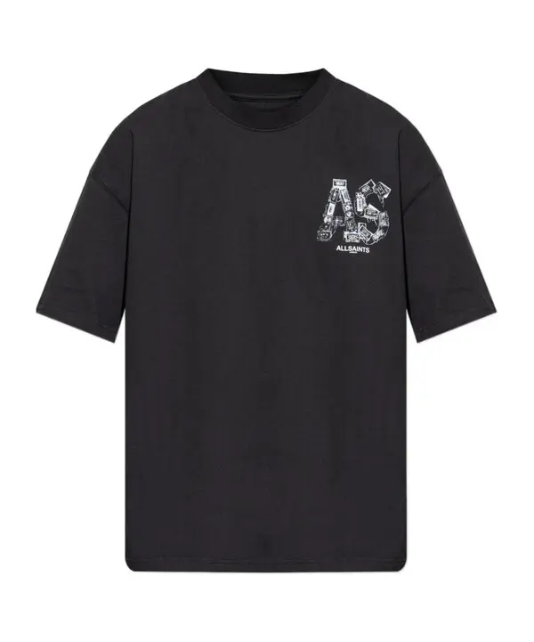 ALLSAINTS Mixtape Graphic T-shirt - Black