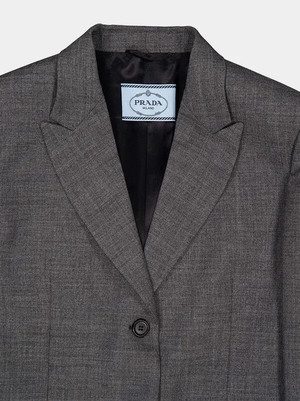 Prada Long Sleeve Blazer