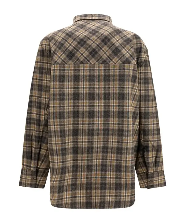 RÓHE Oversized Check Shirt