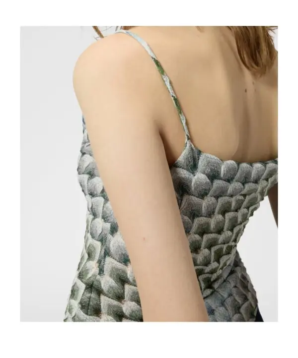 Missoni Geometric-pattern Spaghetti-strap Top