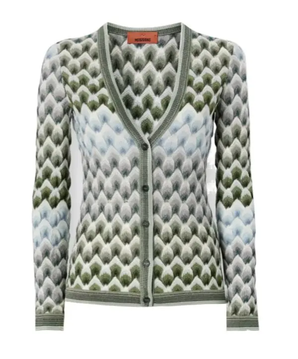Missoni Geometric-pattern V-neck Cardigan - Multiple Colors
