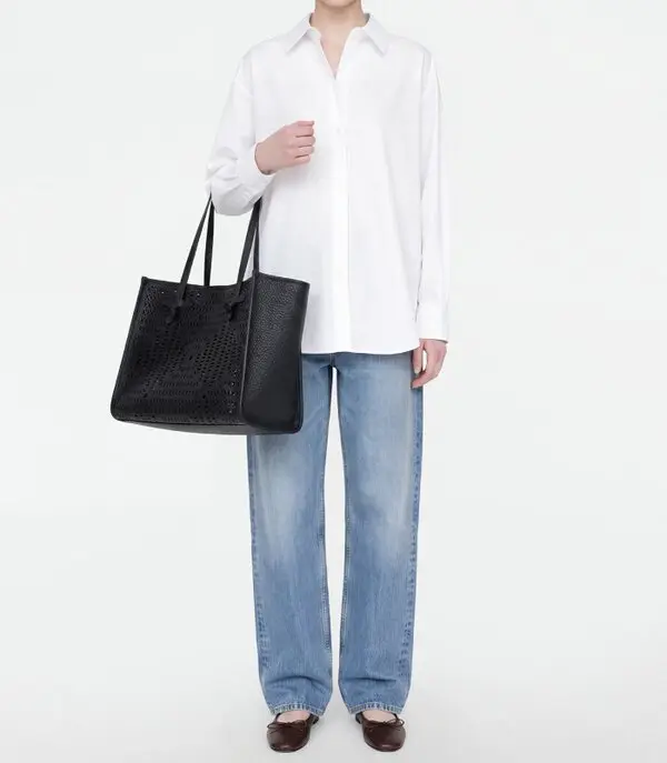 GIANNI CHIARINI Openwork Handbag