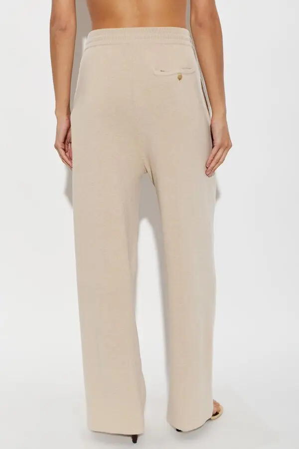 LANVIN Elastic Waist Casual Pants