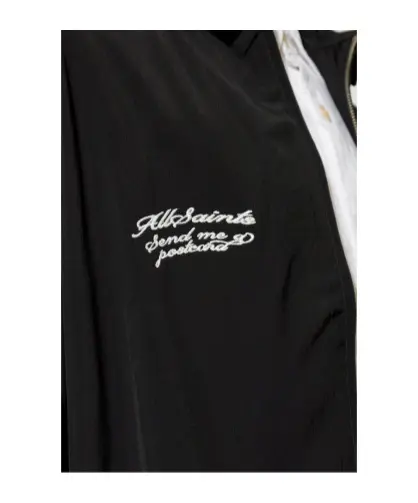ALLSAINTS Buck Embroidered Zip Jacket