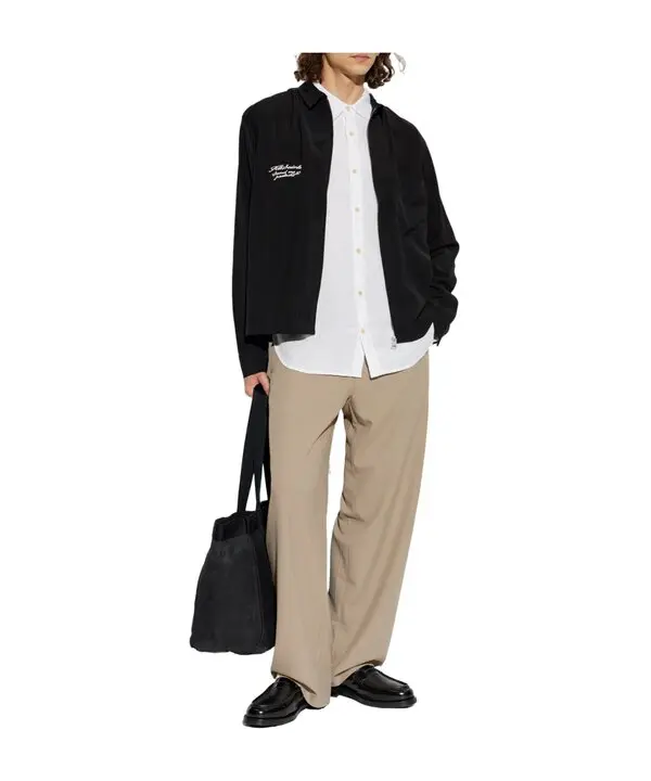ALLSAINTS Buck Embroidered Zip Jacket