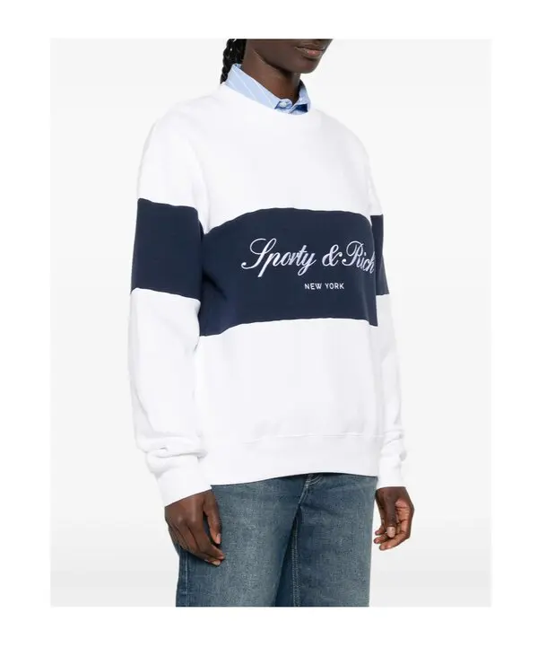 SPORTY  RICH Long-sleeve Sweatshirt
