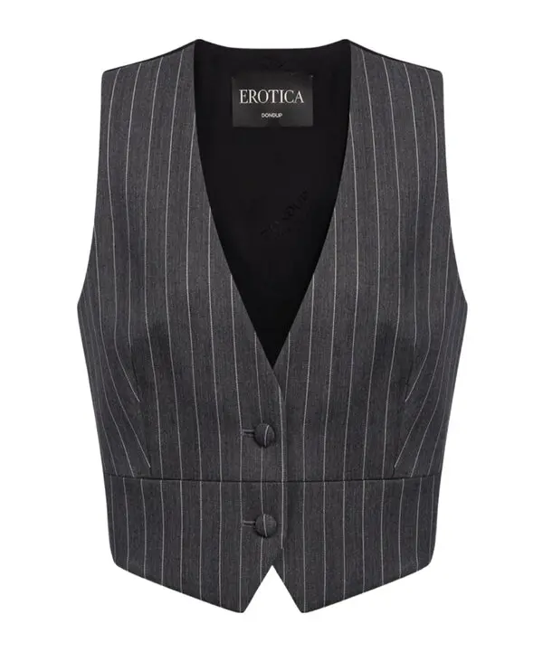 DONDUP Pinstripe Vest