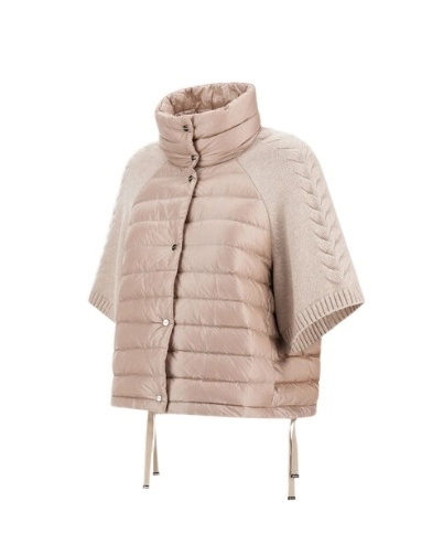 Herno Ultralight Nylon Resort Jacket With High Collar And Drawstring Hem