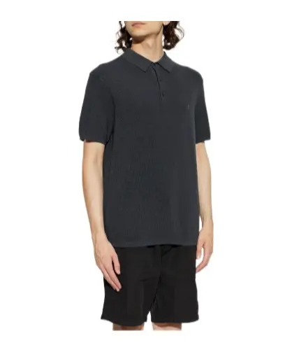ALLSAINTS Aspen Textured Polo Shirt