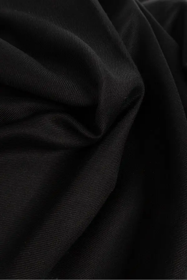 FERRAGAMO Logo Embroidered Fringed Scarf