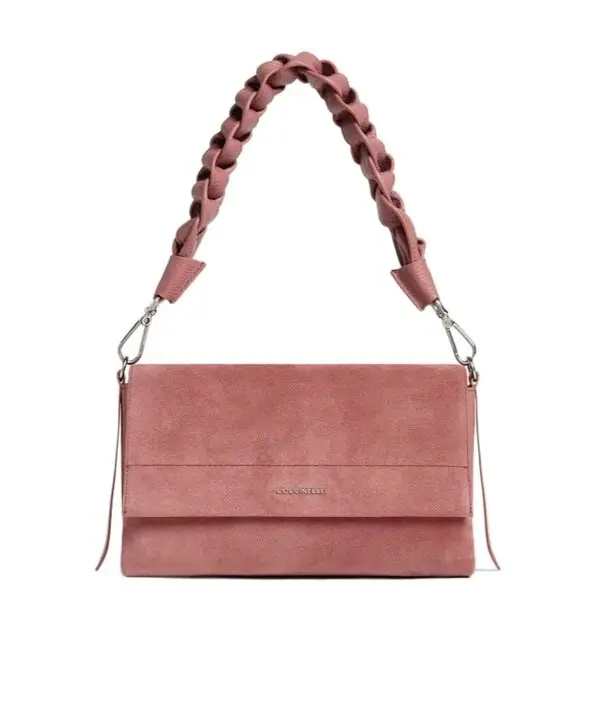 COCCINELLE Small Boheme Braided-handle Tote Bag