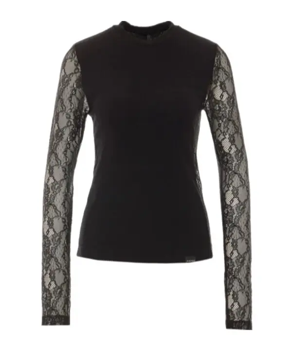 Pinko Long-sleeve T-shirt - Black