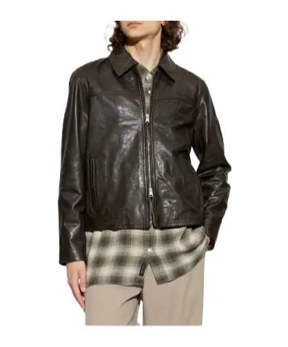 ALLSAINTS Tune Zip Leather Jacket
