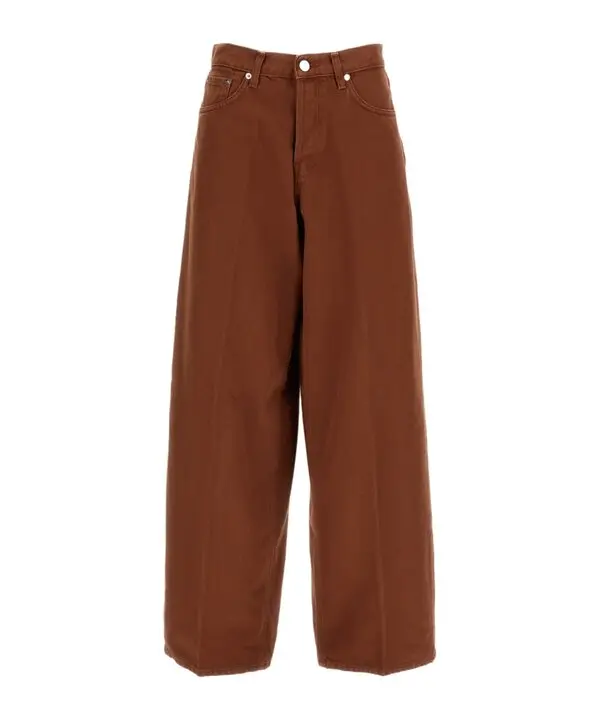 HAIKURE Logo Patch Wide-leg Jeans - No