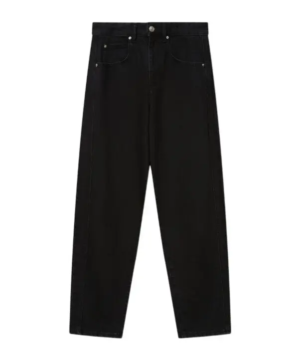 Isabel Marant Étoile Oriane Straight-leg Jeans - Black