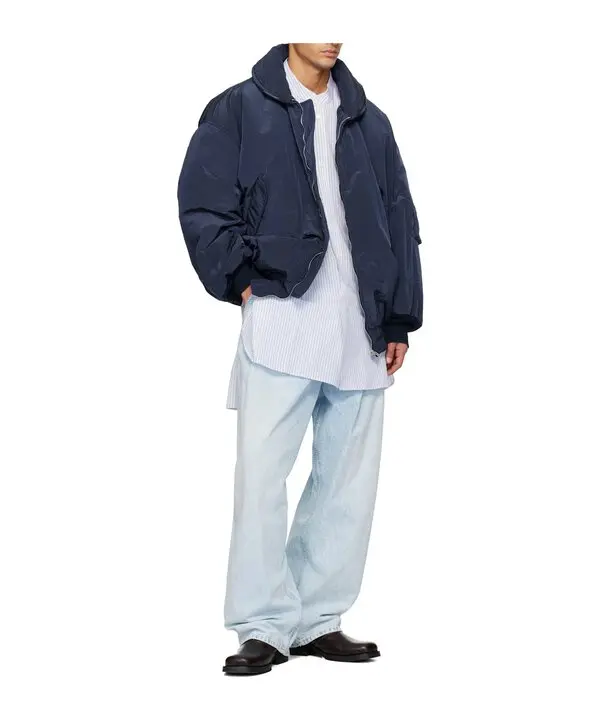 HED MAYNER Pleated Jeans - Blue