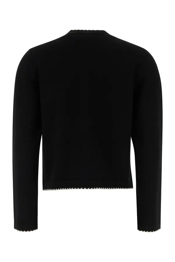 Tory Burch Contrast Trim Pocket Cardigan