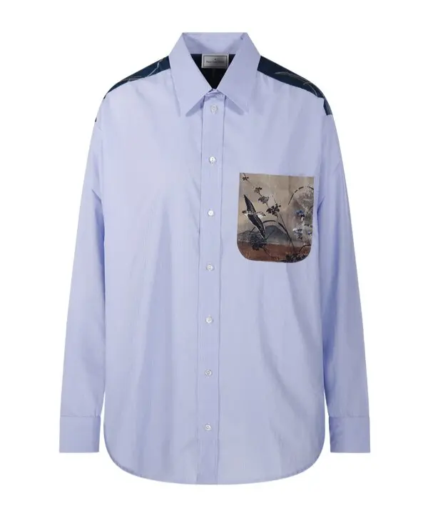 PIERRE-LOUIS MASCIA Alorhi Long-sleeve Shirt - No