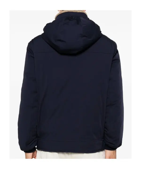 Brunello Cucinelli Shearling-collar Hooded Jacket