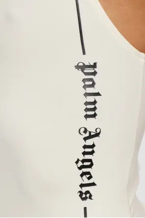 Palm Angels Solid Color Bodycon Catsuit