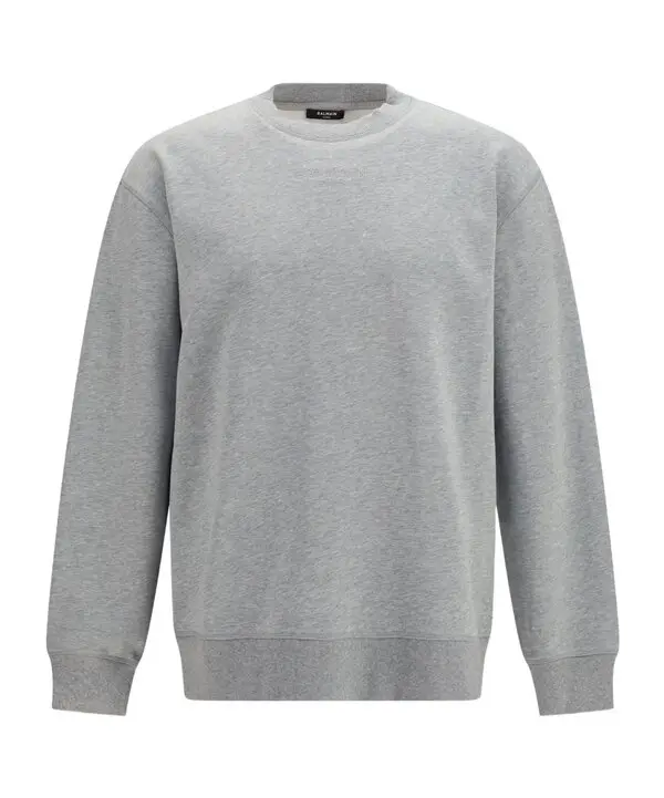 Balmain Embroidered Logo Crewneck Sweatshirt - No