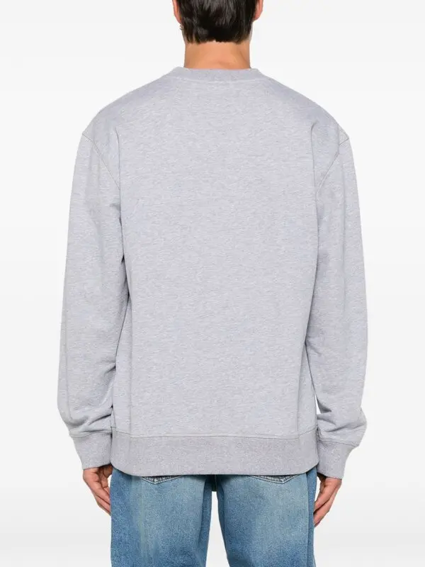 Balmain Embroidered Logo Crewneck Sweatshirt