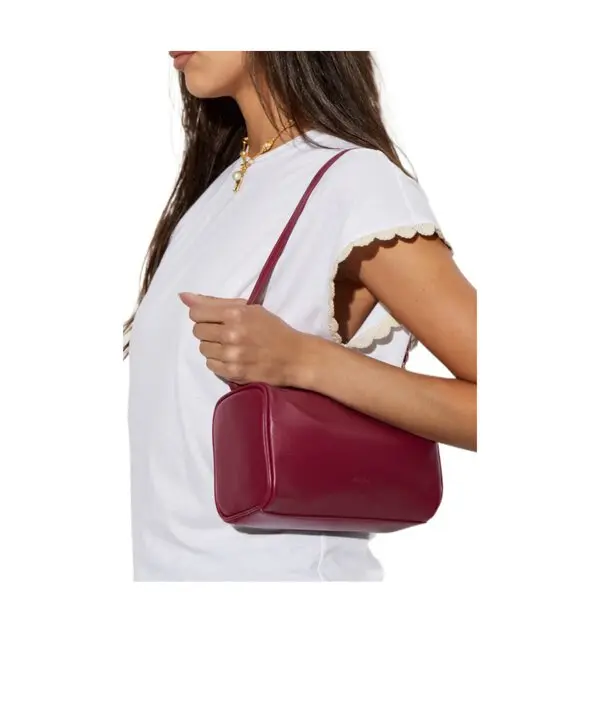 Furla Large Logo-debossed Leather Crossbody Bag