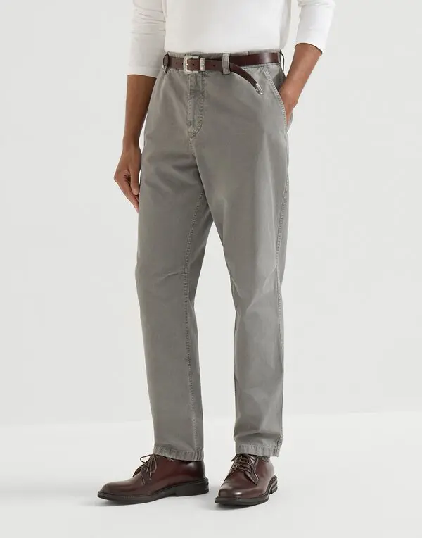 Brunello Cucinelli Gabardine Trousers