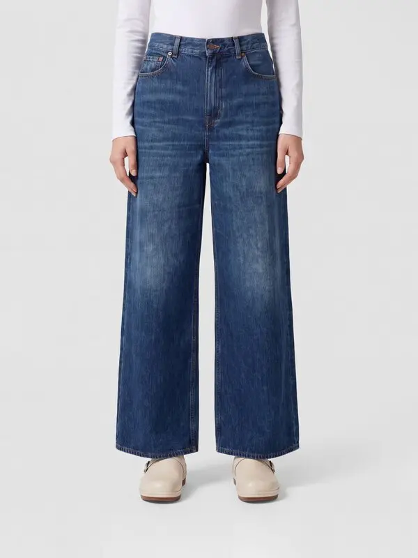 Chloé Belt Loop Jeans - Blue