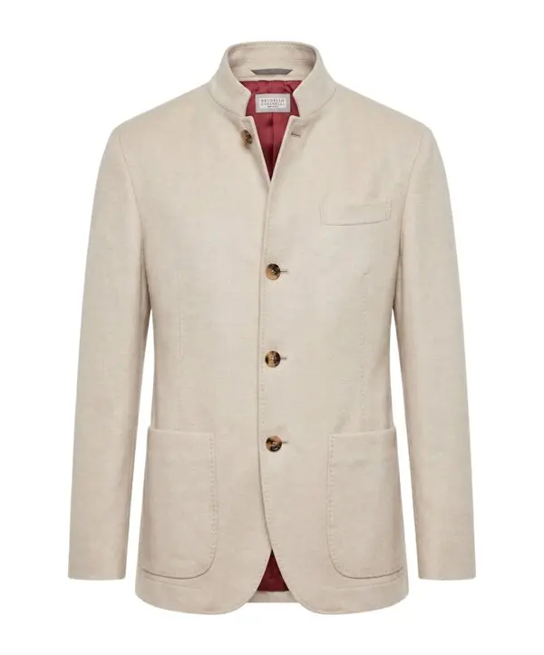 Brunello Cucinelli Long Sleeve Casual Jacket