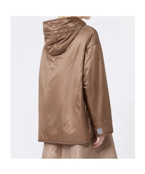 Max Mara Hooded Zip-up Jacket