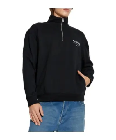 ALLSAINTS Solid Color Minimalist Sweatshirt