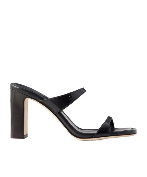 JIMMY CHOO Leather Mules
