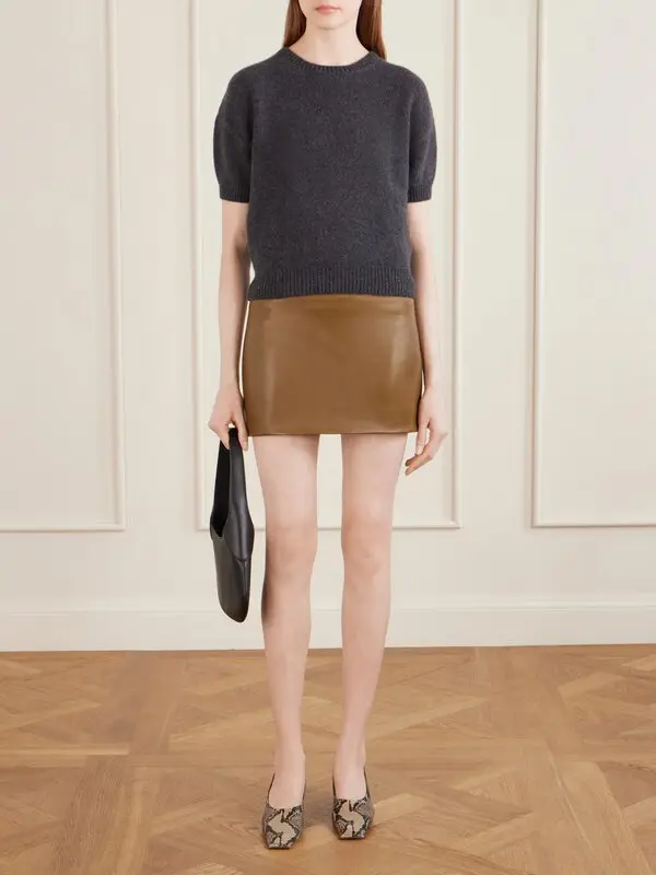 Khaite Jett Mini Skirt