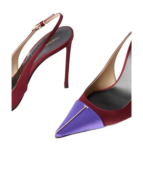TOM FORD Pointed Satin High Heels