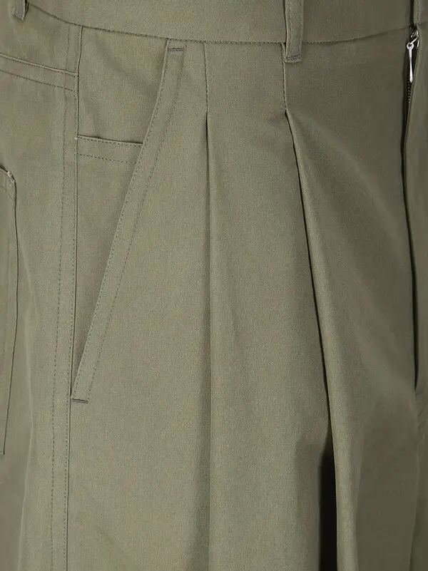 HED MAYNER Pleated Wide-leg Pants