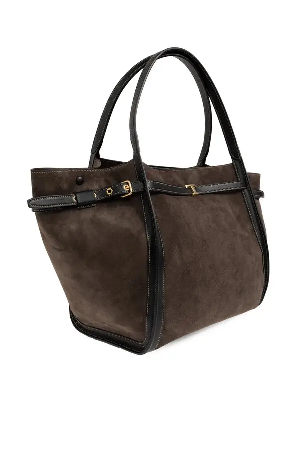 TOD'S T Timeless Belt-detail Tote Bag