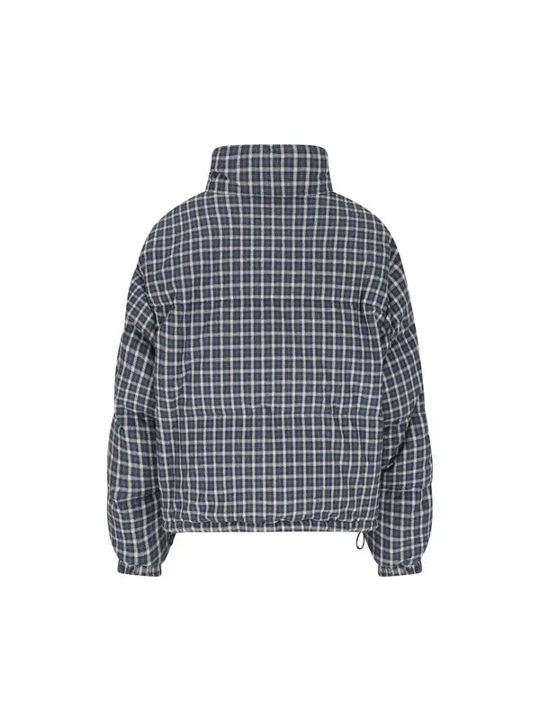 Miu Miu Reversible Check Jacket