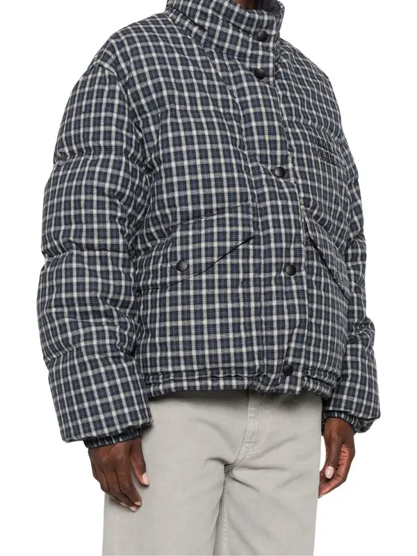 Miu Miu Reversible Check Jacket