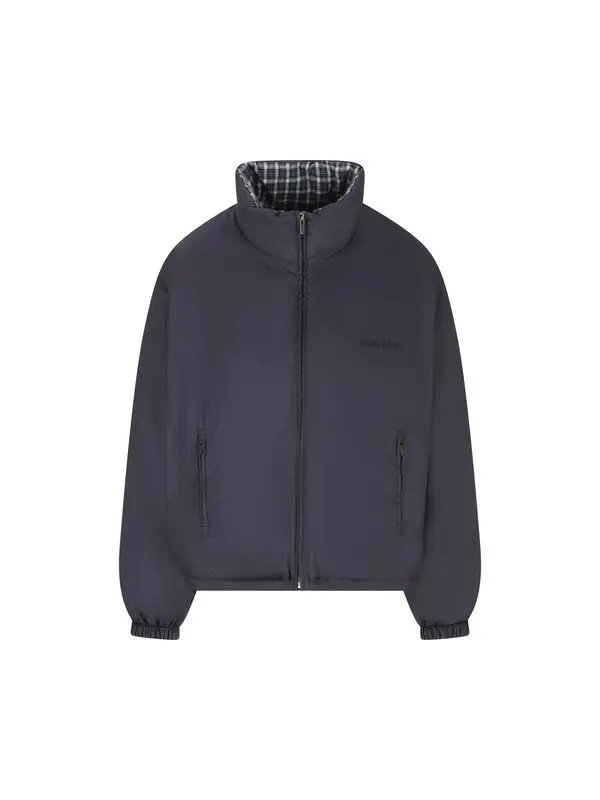 Miu Miu Reversible Check Jacket