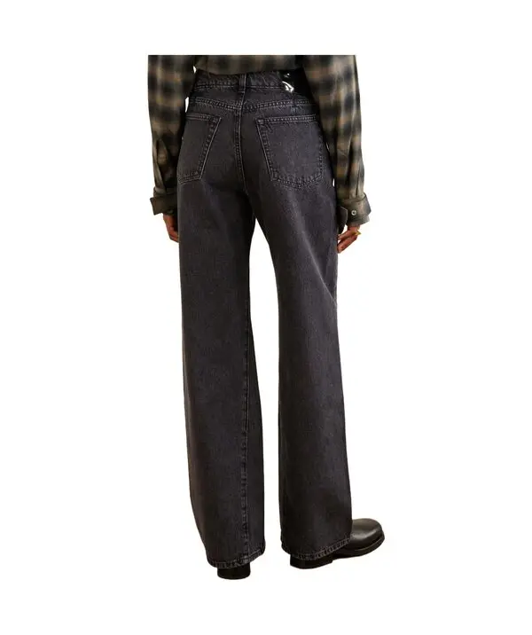 Our Legacy Treble Cut High-rise Wide-leg Jeans