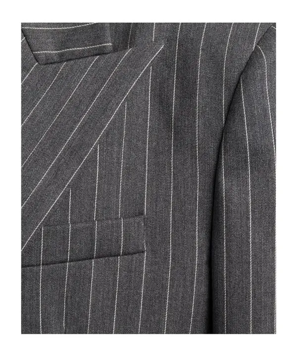 DONDUP Single-breasted Pinstripe Suit Jacket