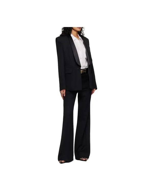 Victoria Beckham Shawl-collar Blazer