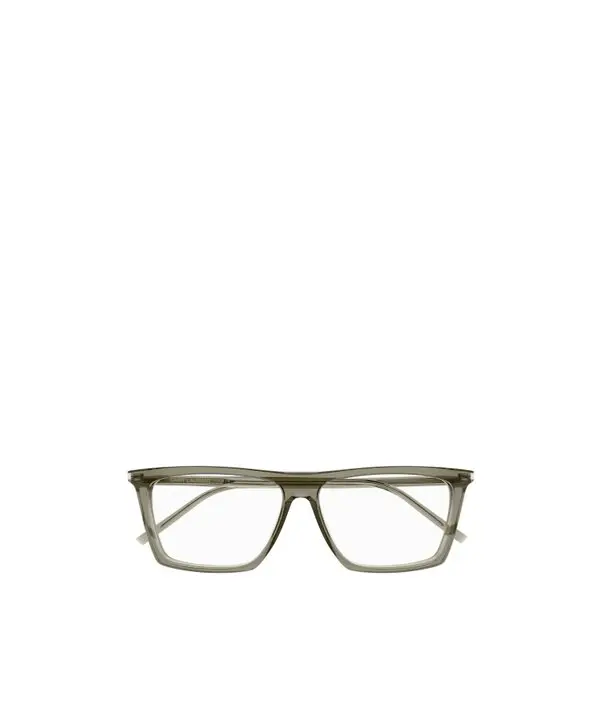 Saint Laurent Square-frame Glasses - Gray