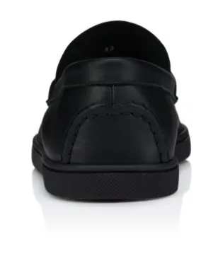 CHRISTIAN LOUBOUTIN Slip-on Leather Loafers