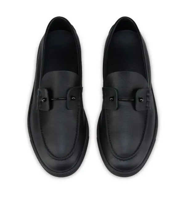 CHRISTIAN LOUBOUTIN Slip-on Leather Loafers