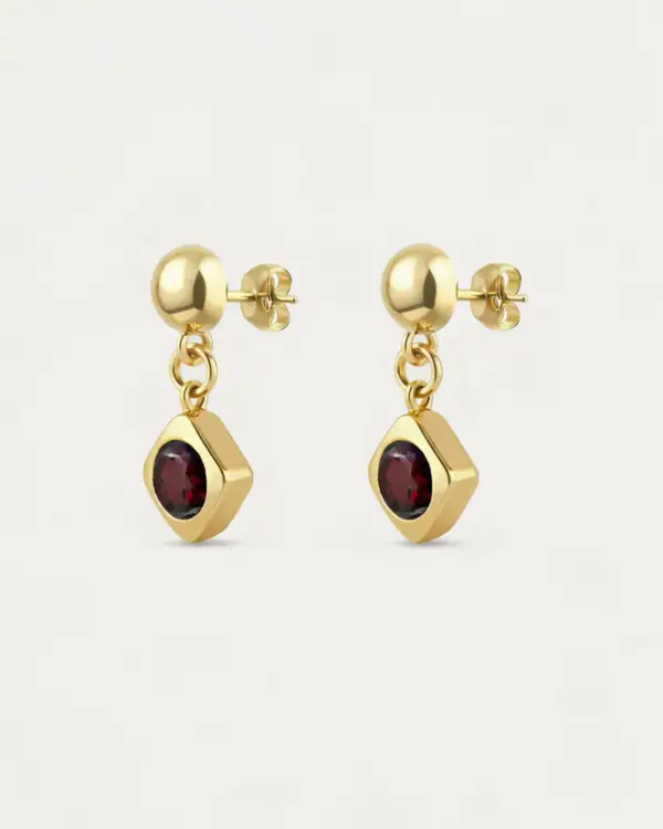 SOPHIE BLAKE Lela Blue Topaz Drop Earrings